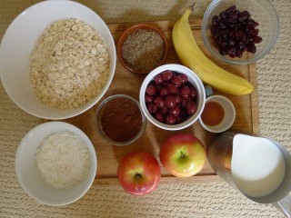 Cherry Ripe Bircher Pots