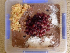 Cherry Ripe Bircher Pots